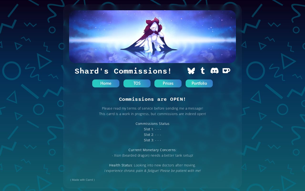 Shard's Commissions